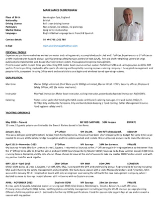 Mark Palma CV | DOCX