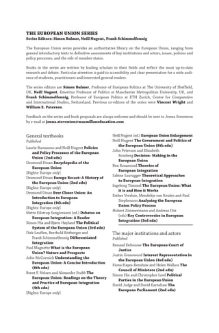 Key Controversies In European Integration 3rd Edition Zimmermann | PDF
