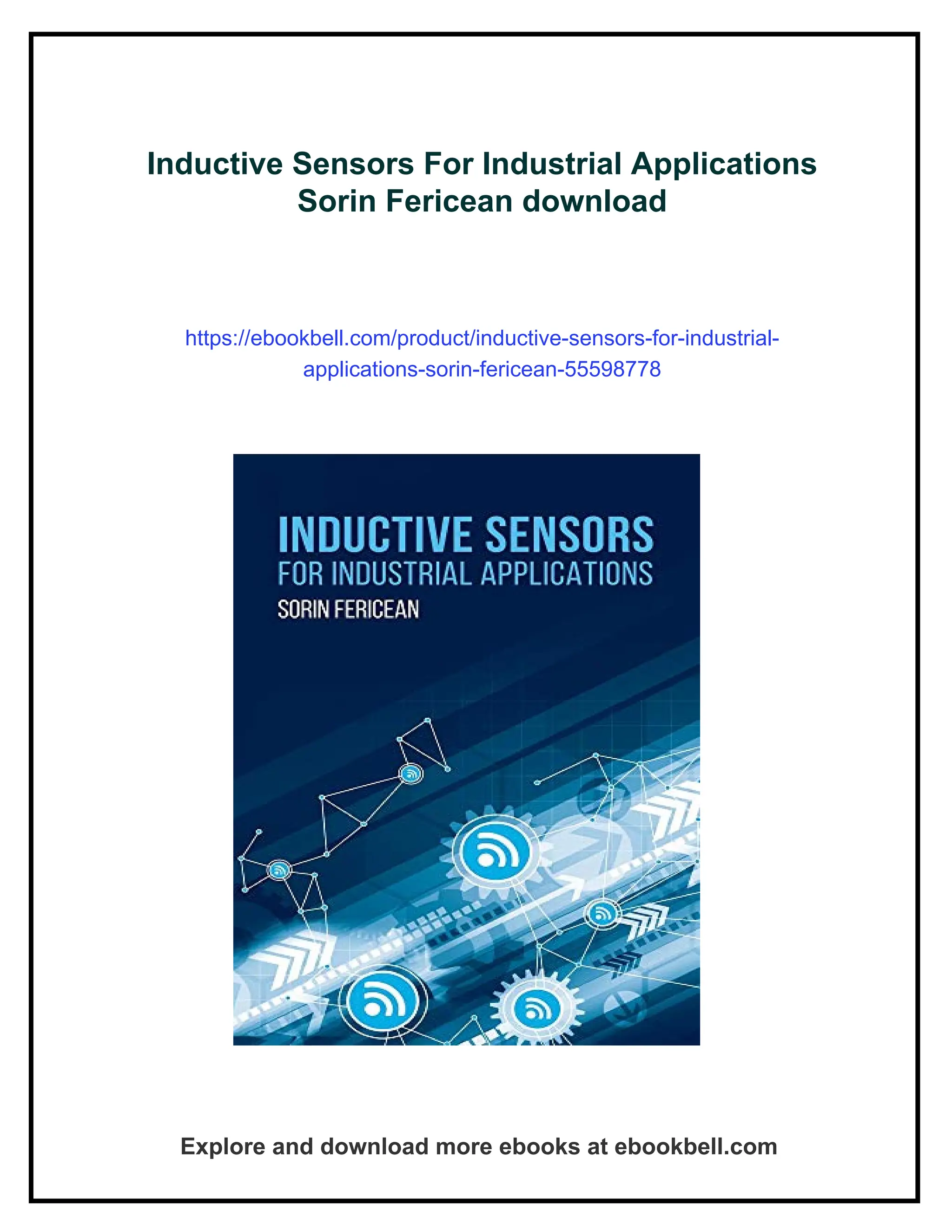 Inductive Sensors For Industrial Applications Sorin Fericean | PDF