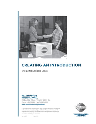 Creating an Introduction (PDF) | PDF