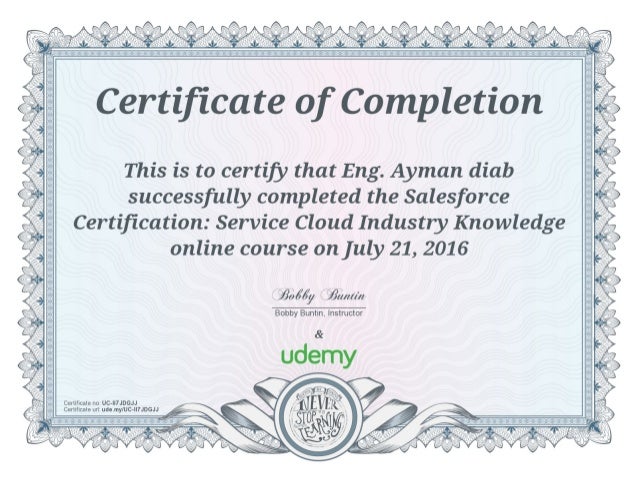 Salesforce Certification Service Cloud Industry Knowledge