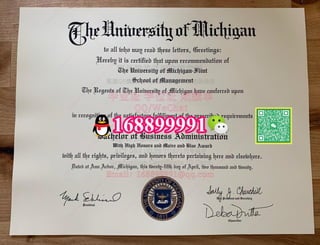 University of Michigan–Flint degree offer diploma Transcript | PDF ...