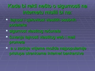 278 Sigurnost na internetu | PPT