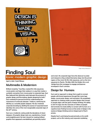 Saul Bass Article | PDF