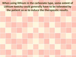What Is Lithium Toxicity? Can Lithium Orotate Cause Lithium Toxicity? | PPT