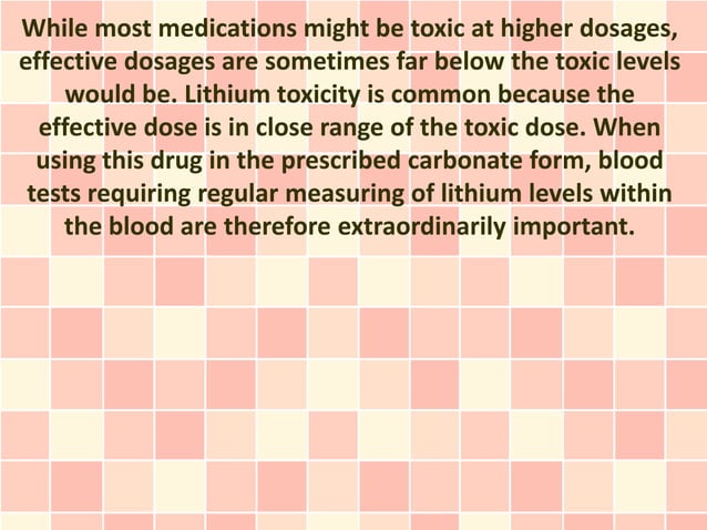 What Is Lithium Toxicity? Can Lithium Orotate Cause Lithium Toxicity? | PPT