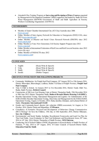 Resume - Danish Baloach | PDF