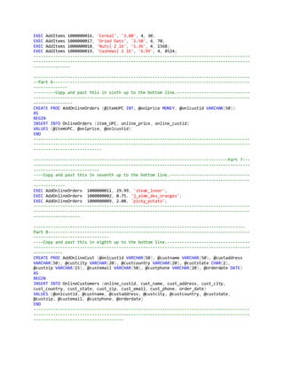 Organic Gardens SQL Database Schema By Christopher Kaczor | PDF