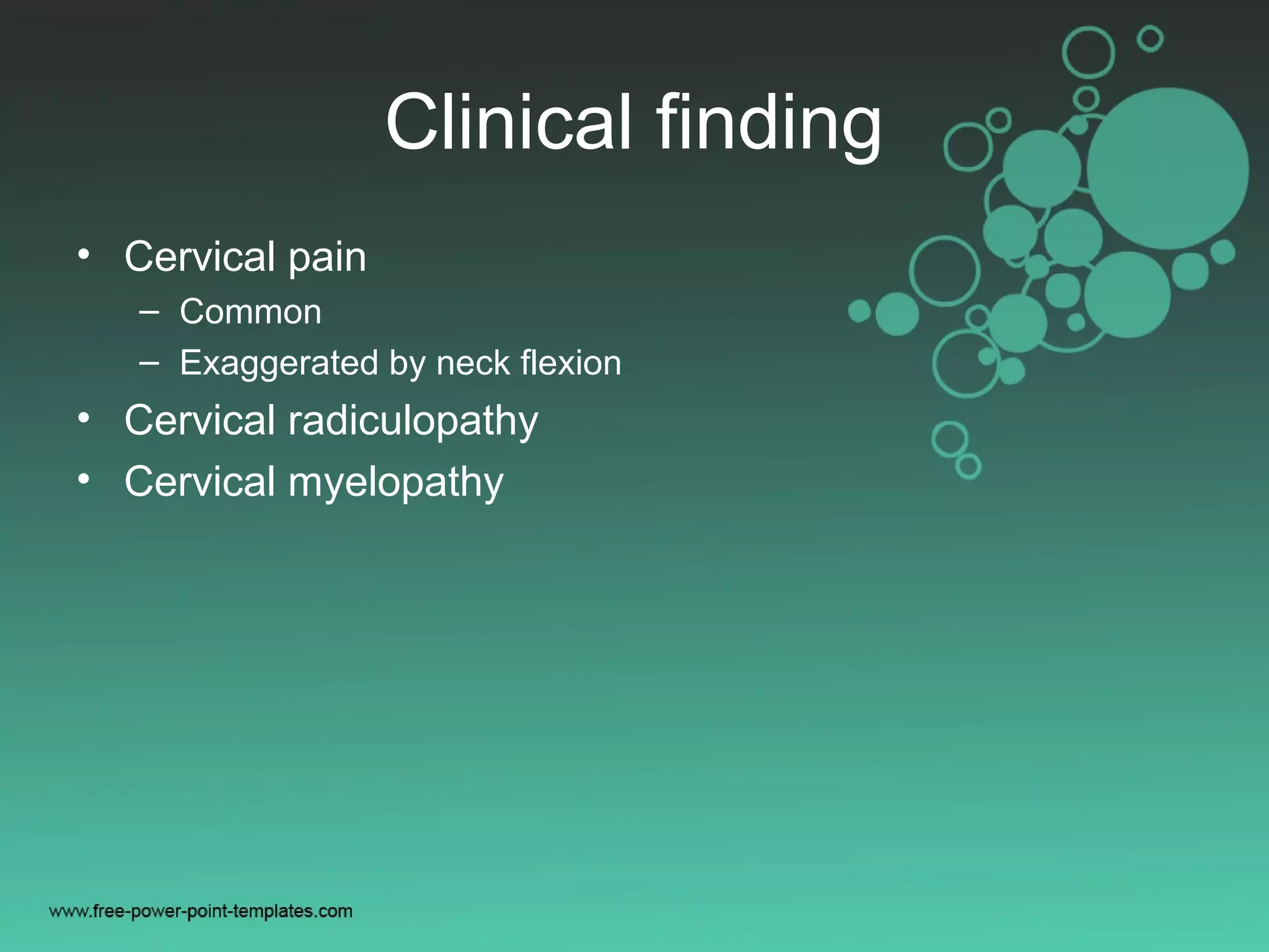 278 Treatment of disk and ligamentous diseases of the cervical spine | PPT