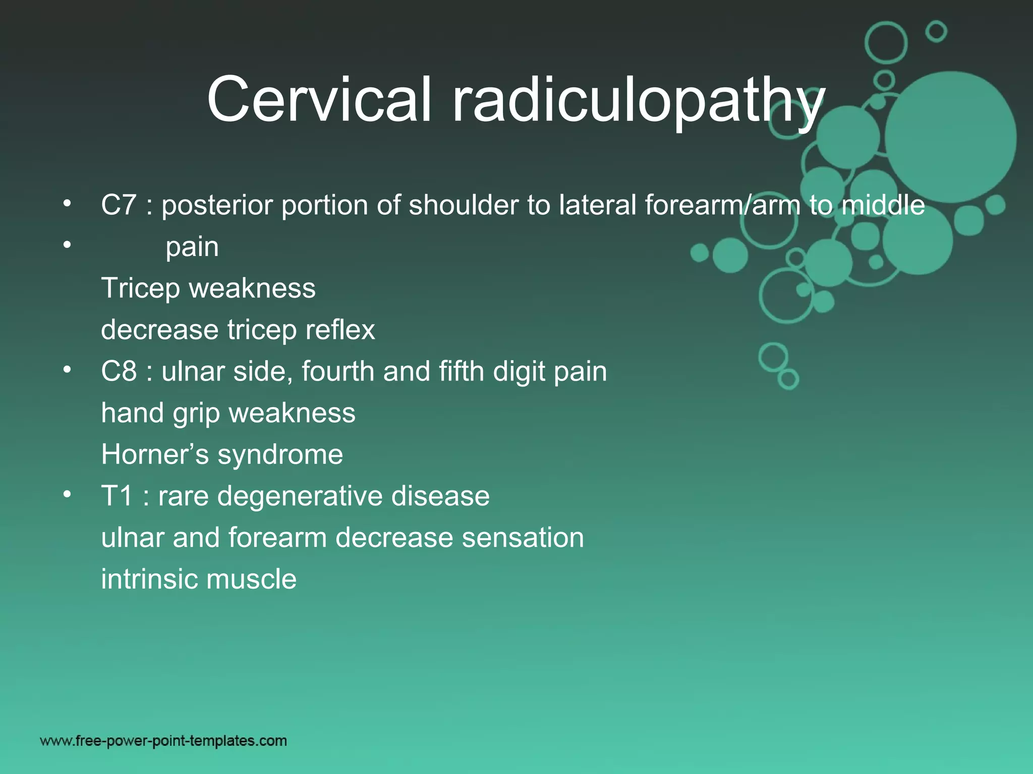 278 Treatment of disk and ligamentous diseases of the cervical spine | PPT