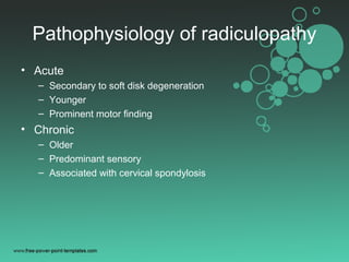 278 Treatment of disk and ligamentous diseases of the cervical spine | PPT