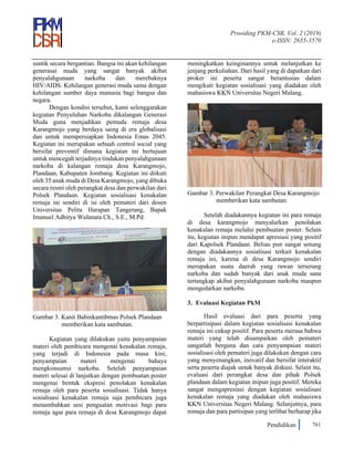 Sosialisasi pencegahan kenakalan remaja untuk generasi muda | PDF