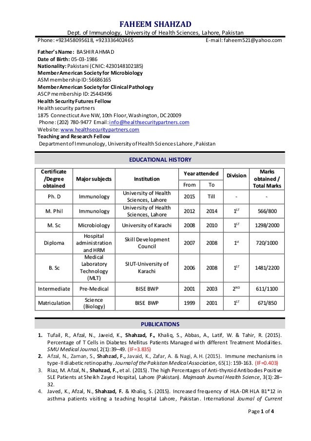 Faheem Khan CV final
