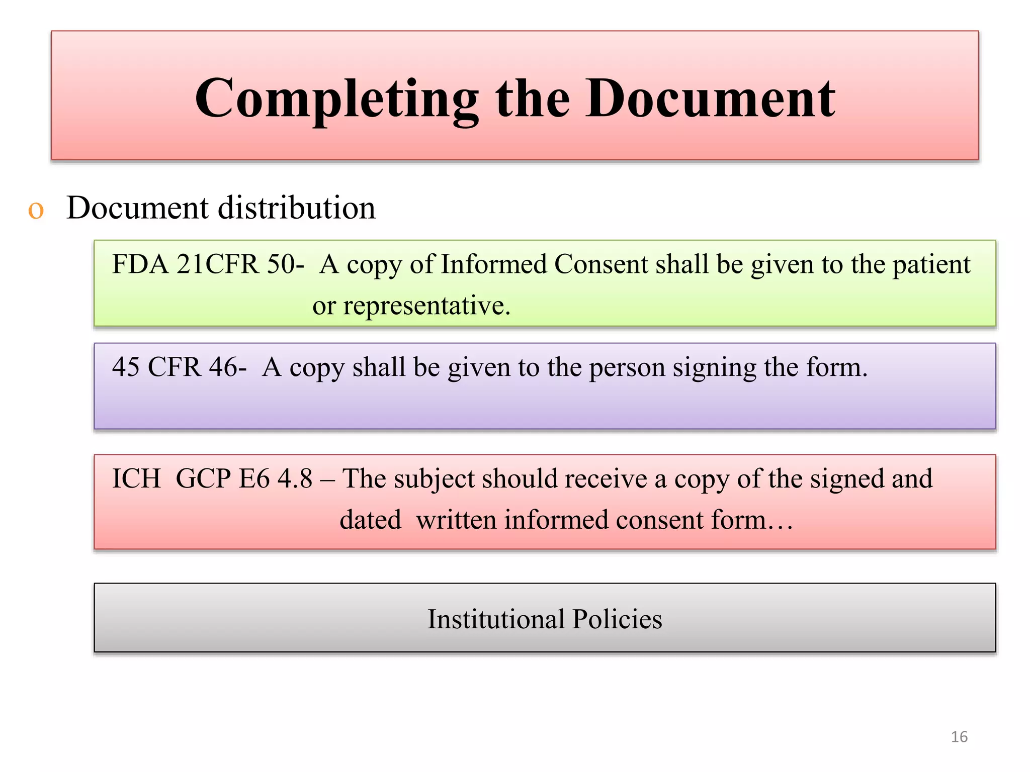 Informed consent form | PPTX