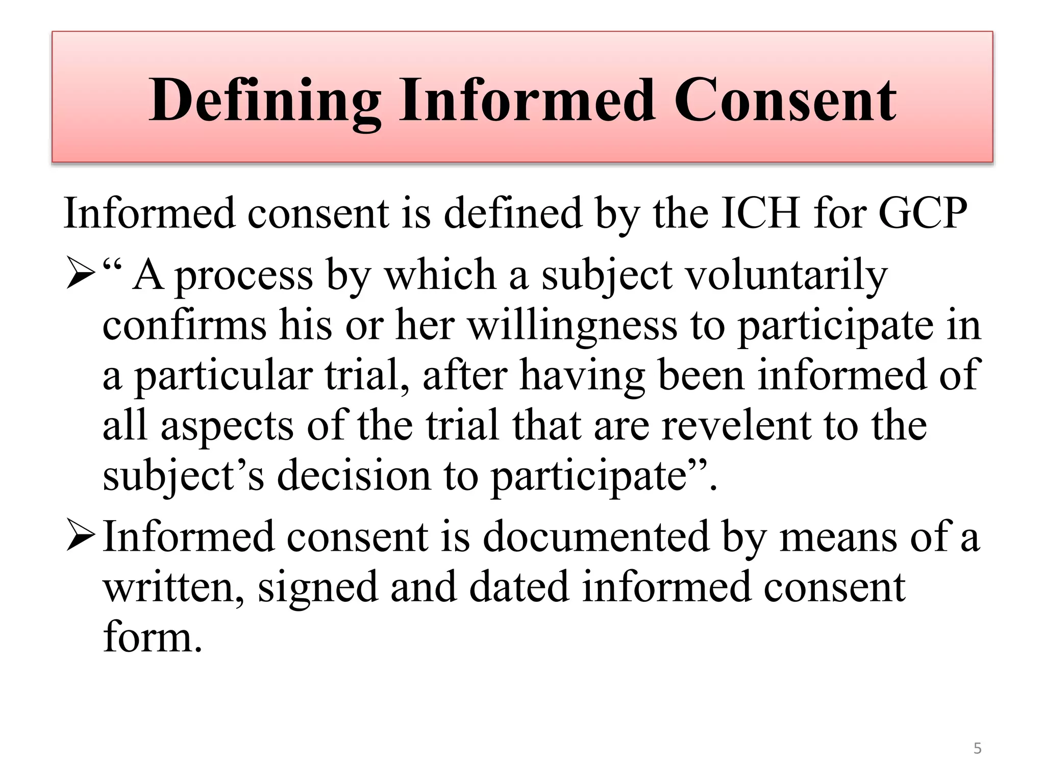 Informed consent form | PPTX