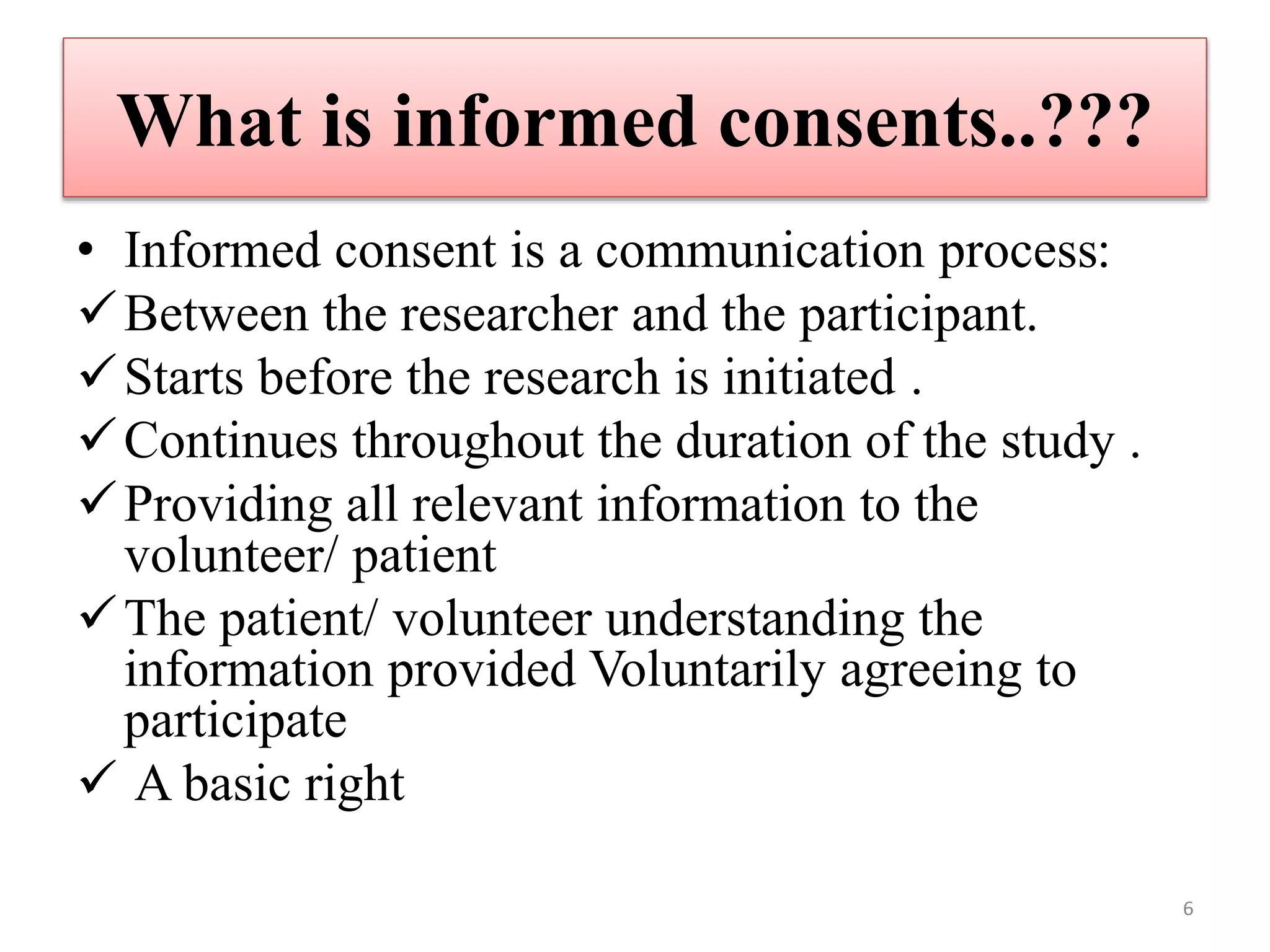 Informed consent form | PPTX