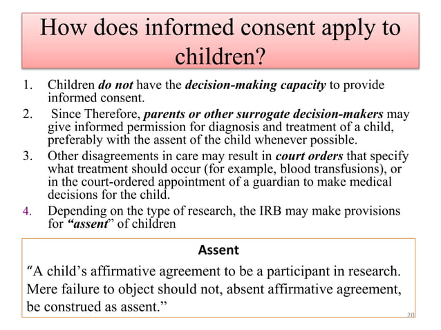 Informed consent form | PPTX