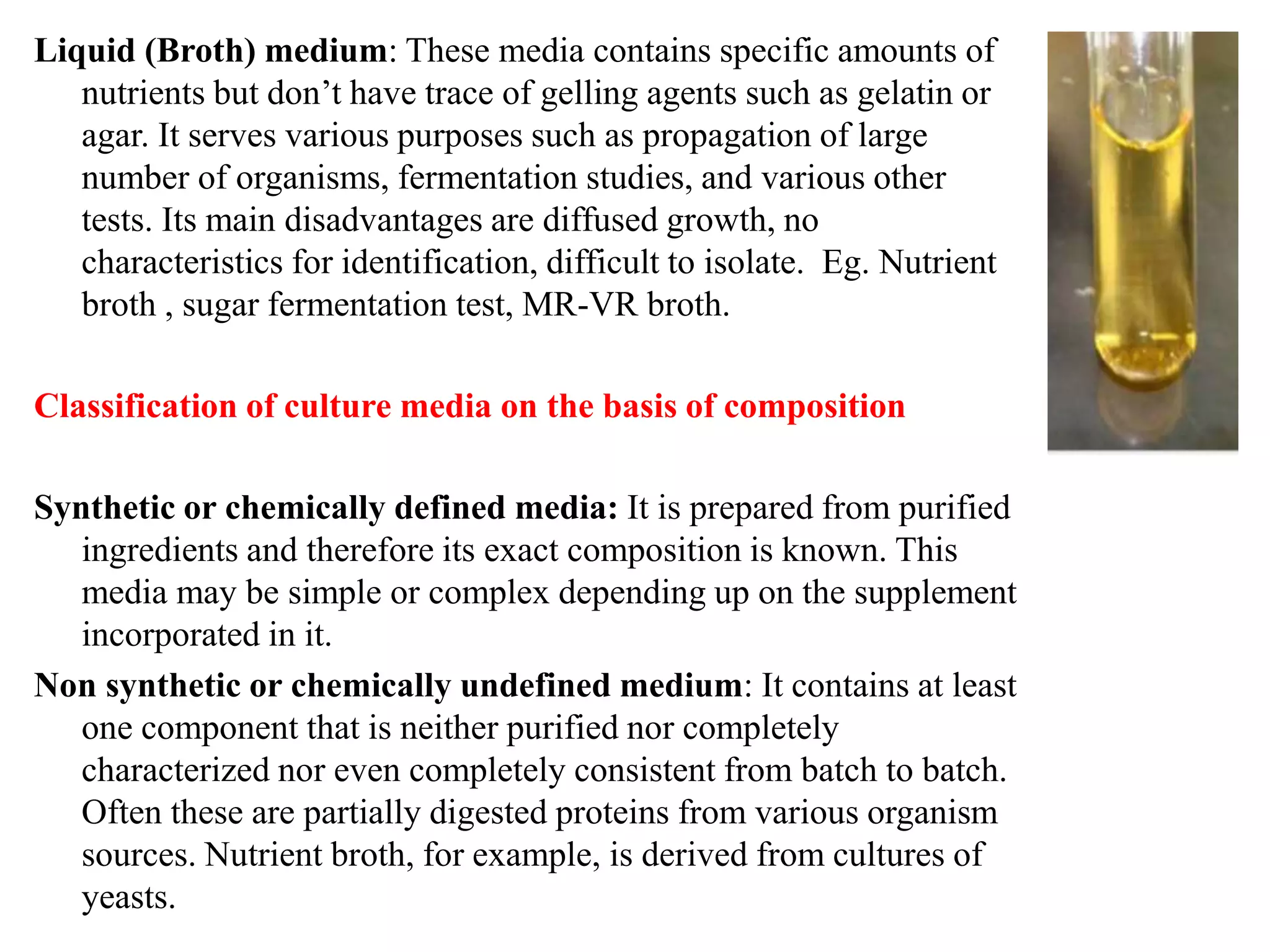 Culture media used in Microbiology | PPT
