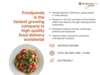 Foodpanda corporate (1) | PDF