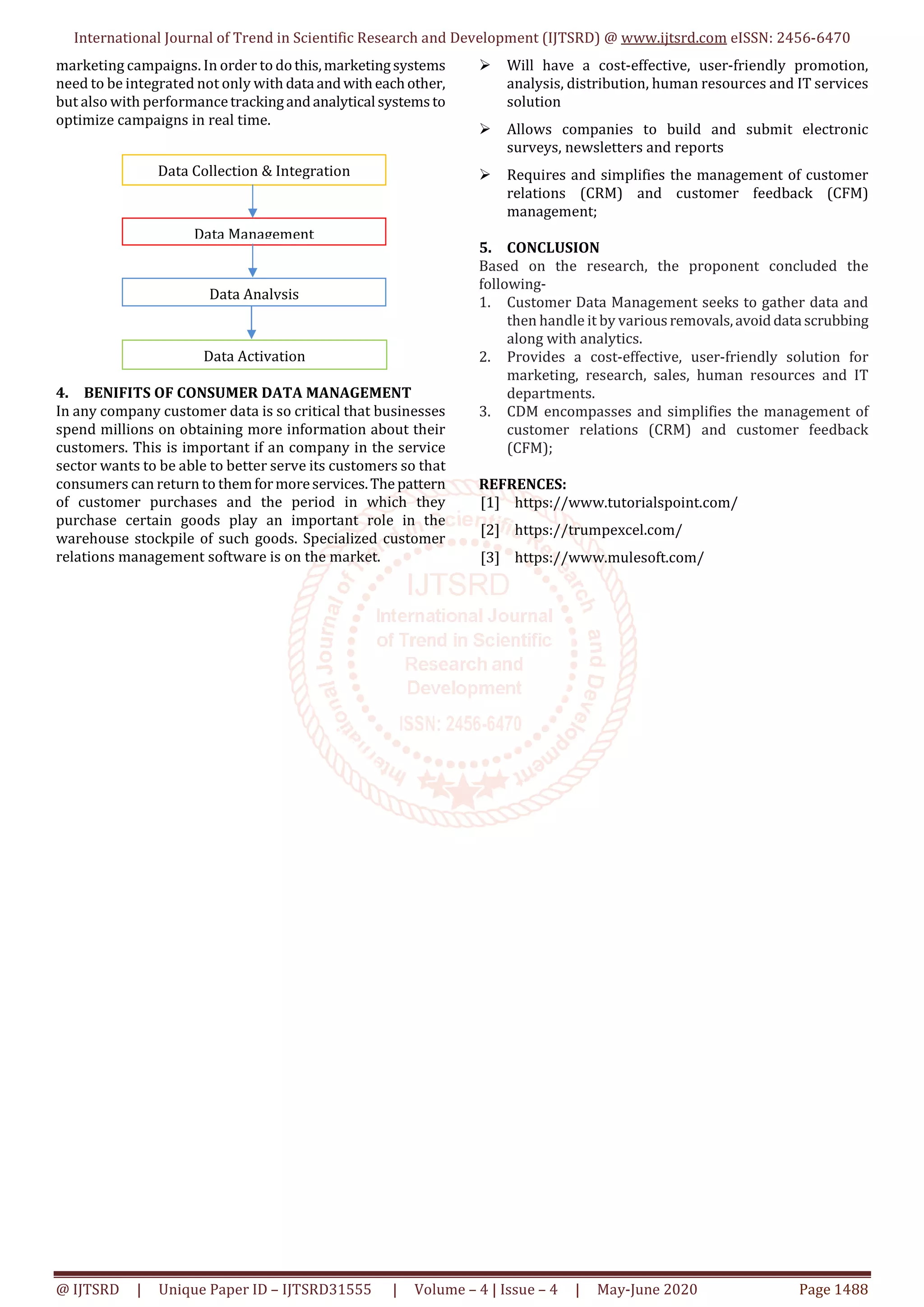 Consumer Data Management | PDF | Databases | Computer Software and ...