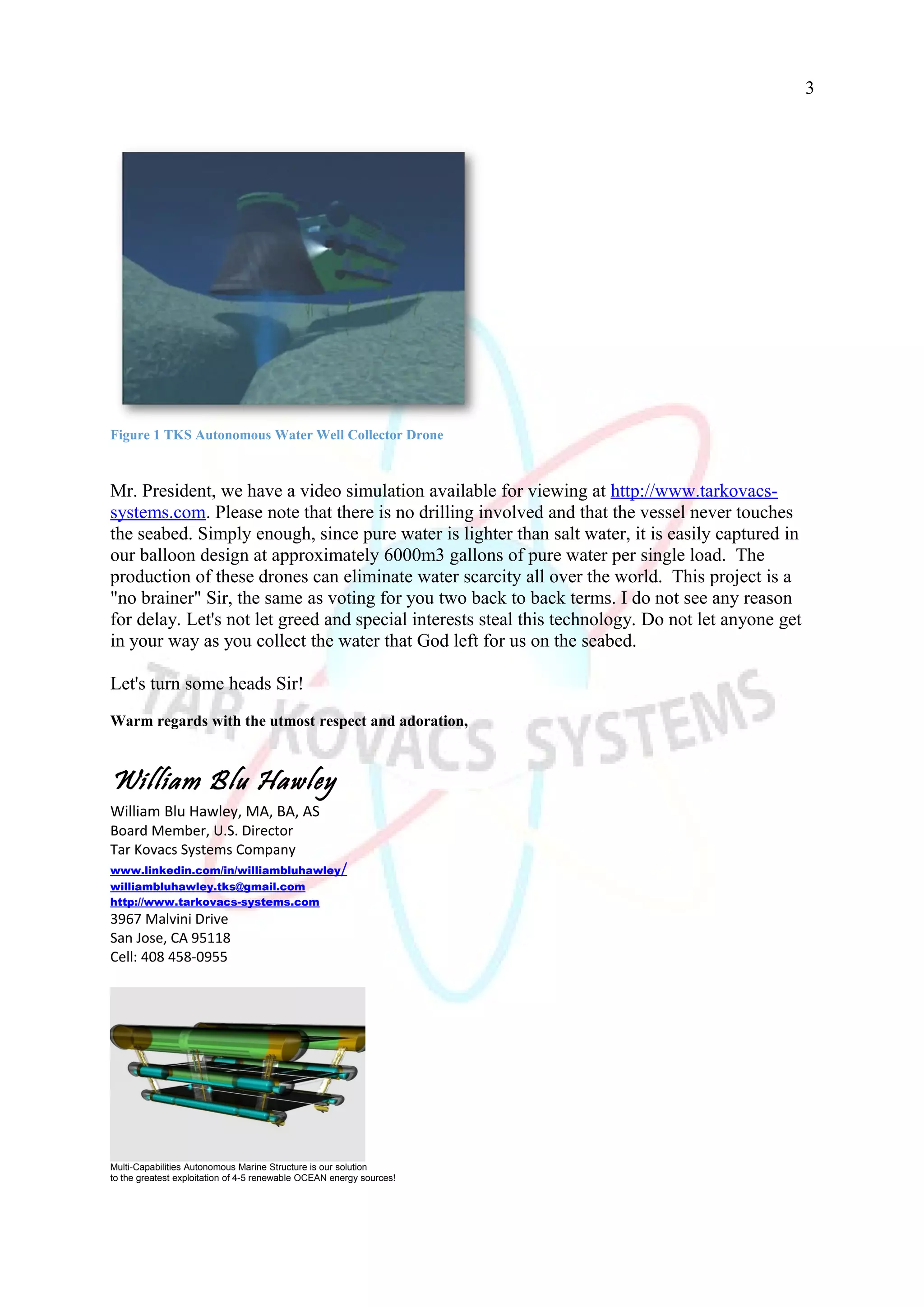 Water Scarcity President Obama June 9 | DOC