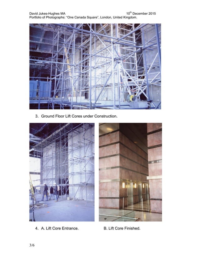 AA Canary Wharf Entrance Lobby | PDF
