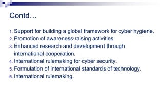 Cyber Security Cooperation | PPTX