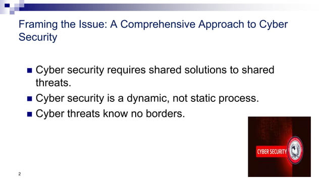 Cyber Security Cooperation | PPTX