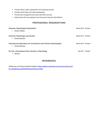 Resume_TSnell_January 2015 | DOC | Education