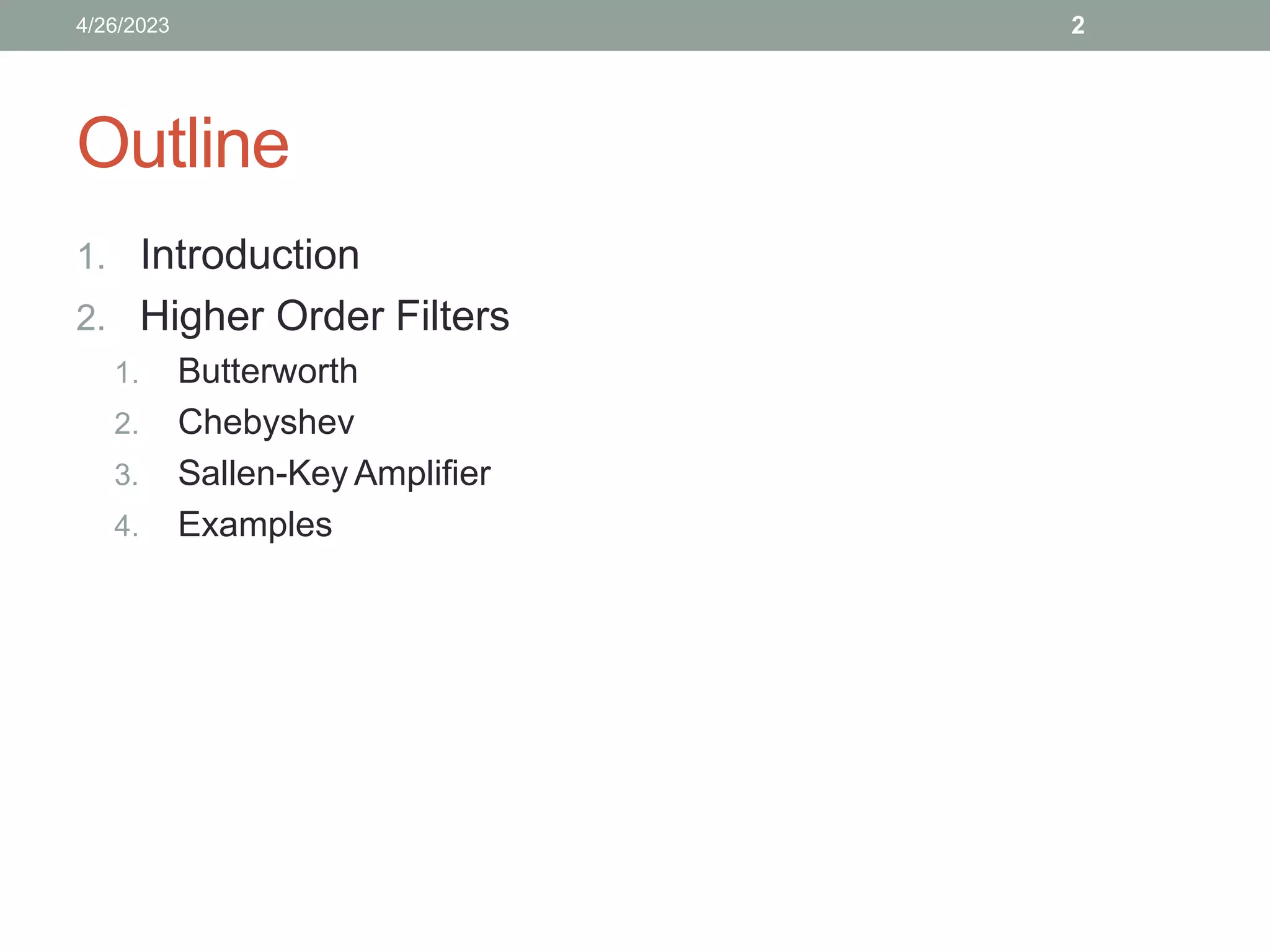 27 Advanced Filters.pptx | Digital Audio | Computer Software and ...