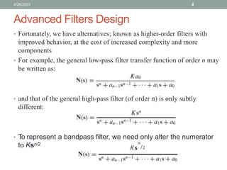 27 Advanced Filters.pptx | Digital Audio | Computer Software and ...