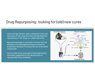 Drug Repurposing using Deep Learning on Knowledge Graphs | PPT