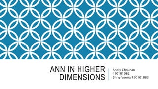 Approximate Nearest Neighbour in Higher Dimensions | PPTX