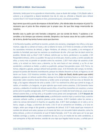 27 Apocalipsis la revelación de Jesucristo | PDF