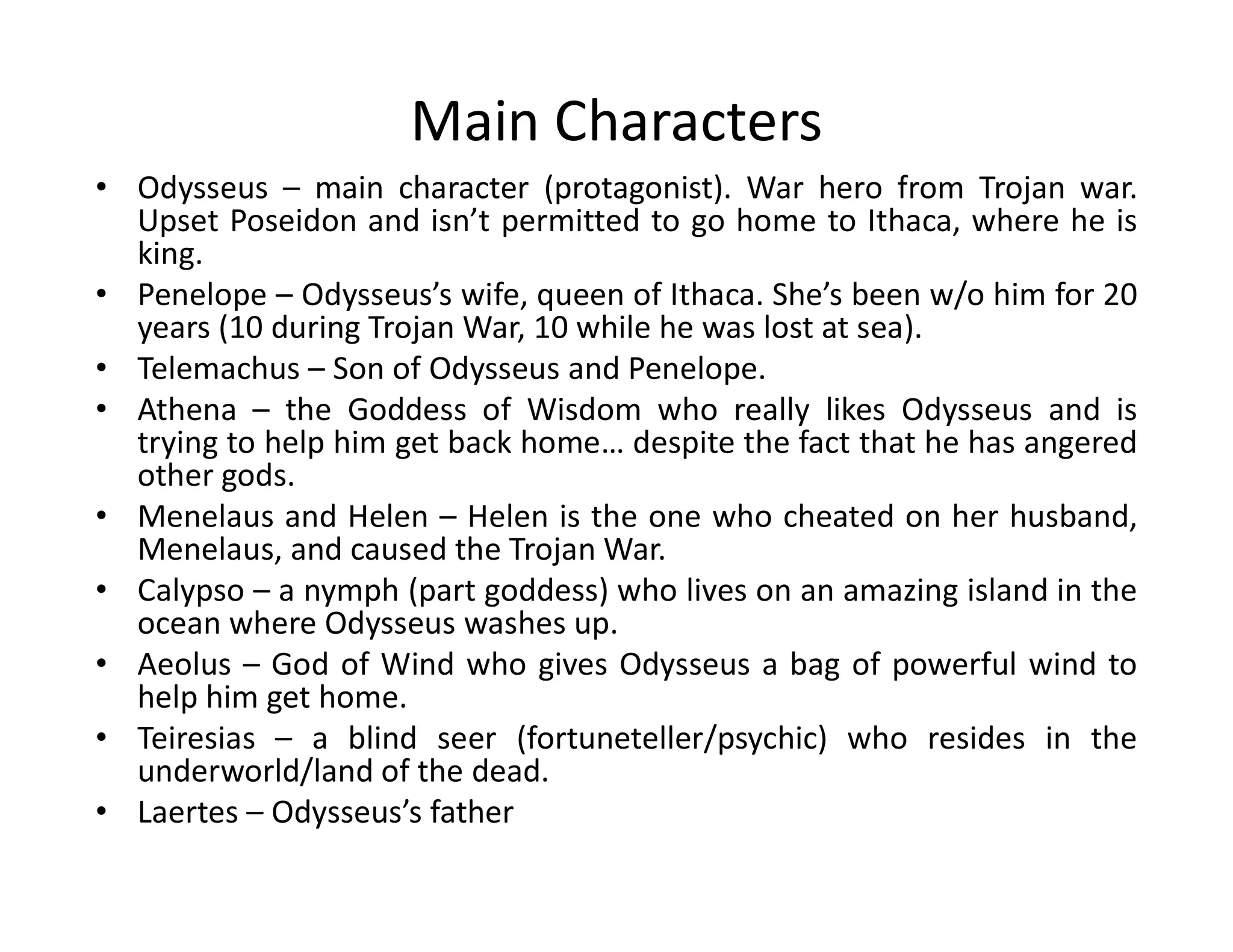 Homer's The Odyssey-Part-1 | PPT