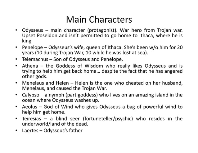 Homer's The Odyssey-Part-1 | PDF