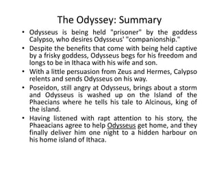 Homer's The Odyssey-Part-1 | PDF