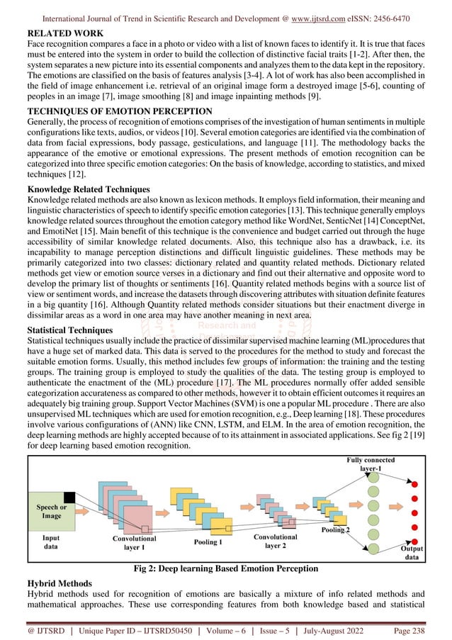A Study on Face Expression Observation Systems | PDF