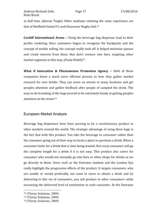 Andreas Brolund - Beverage Bag Dispensers | PDF