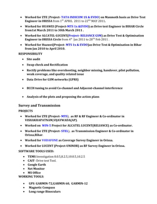 JAGDISH CV For BROADCAST | PDF