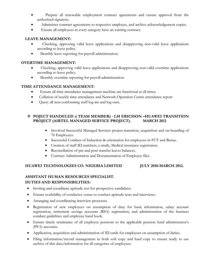 OLADELE BAKARE CV | PDF