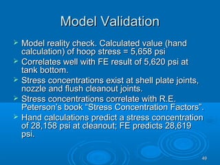 API 12F Shop Welded Tank Pressure Analysis | PPT