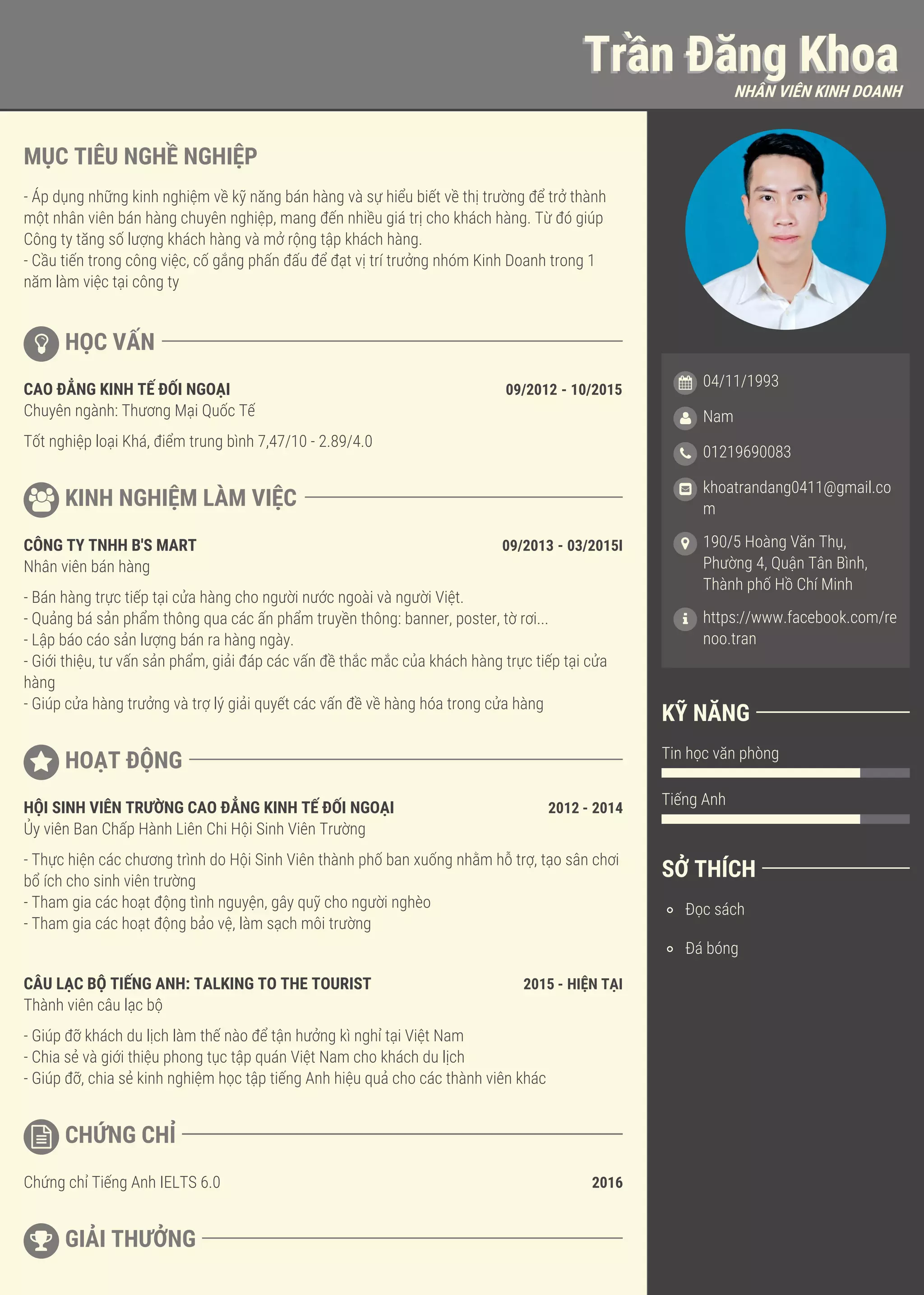 Tran-Dang-Khoa 1 | PDF