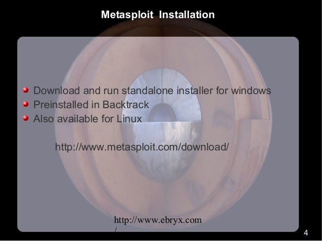 Metasploit Toi Ebryx Pvt Ltd