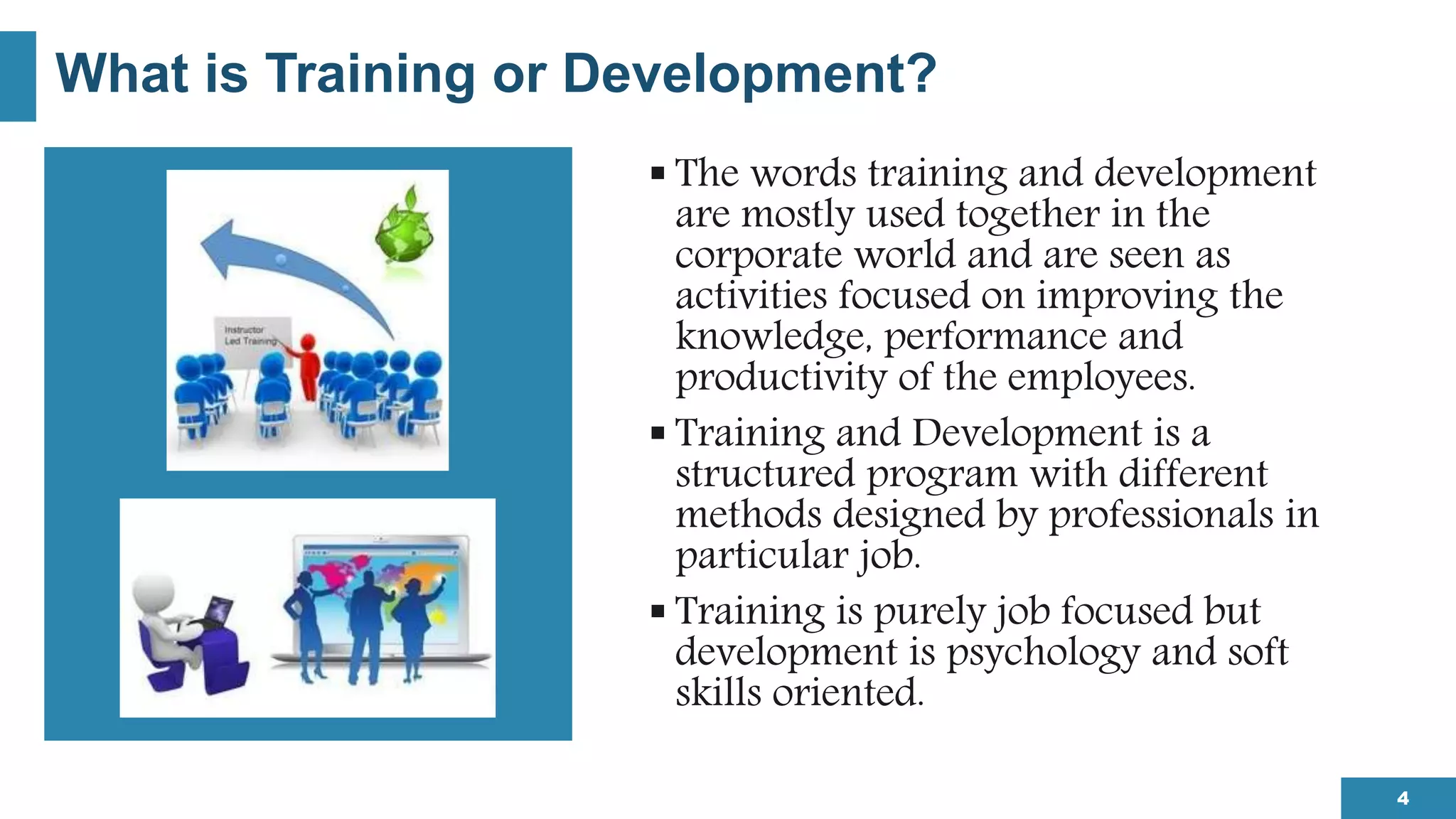 Training vs. Development | PPTX