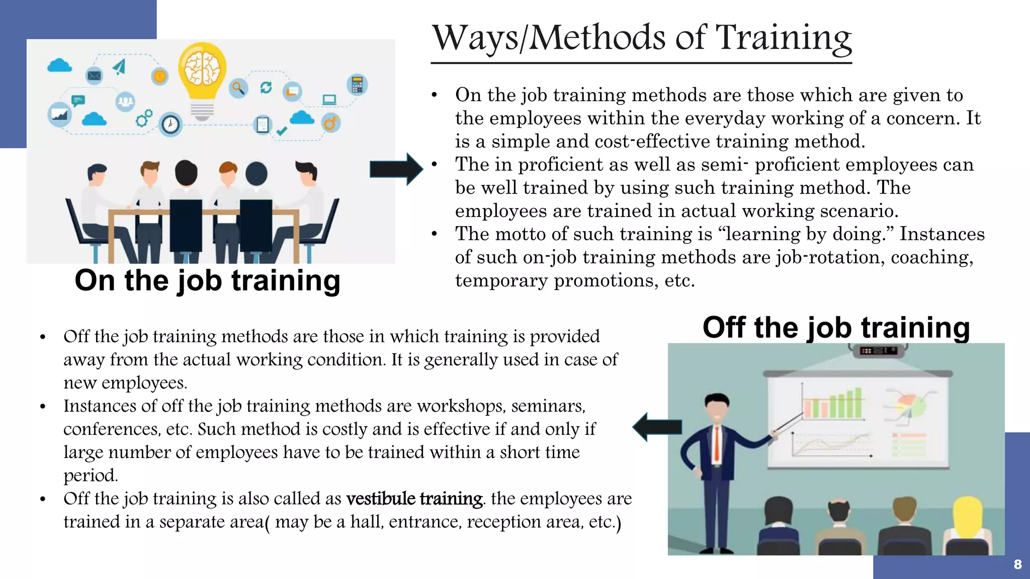 Training vs. Development | PPTX