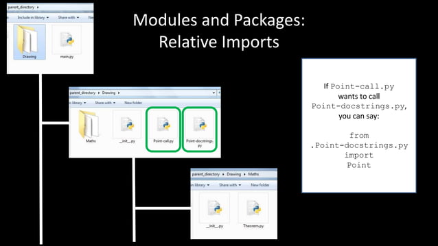 Python Modules And Packages Pptx Programming Languages Computing