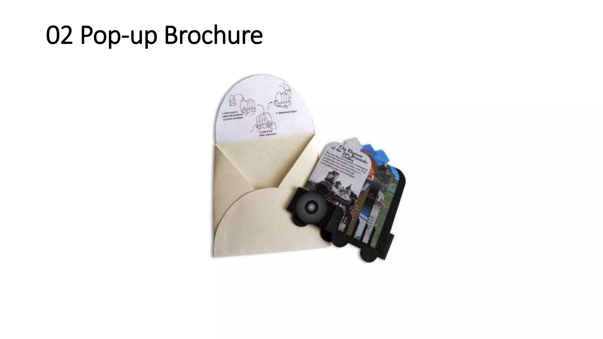 27 contoh desain brosur pop up sebagai corporate | PPTX