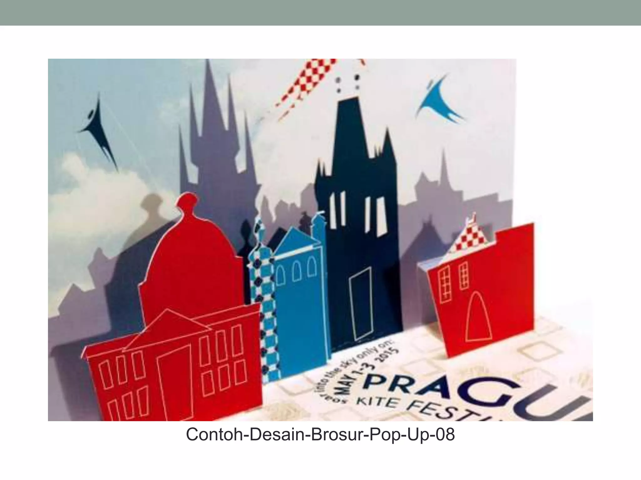 27 contoh desain brosur pop up sebagai corporate identity bisnis | PPT