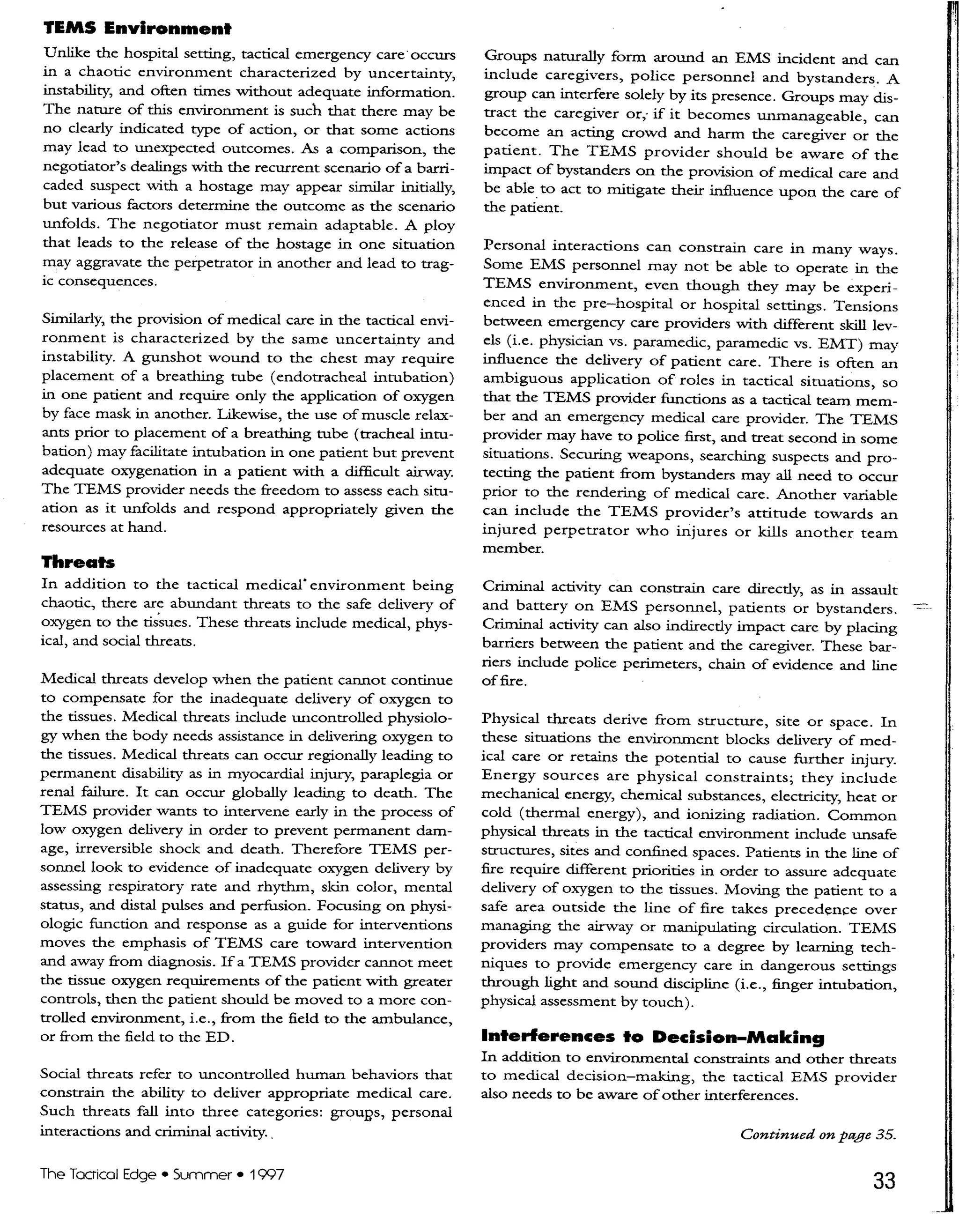 Emergency Medical Decision Making | PDF